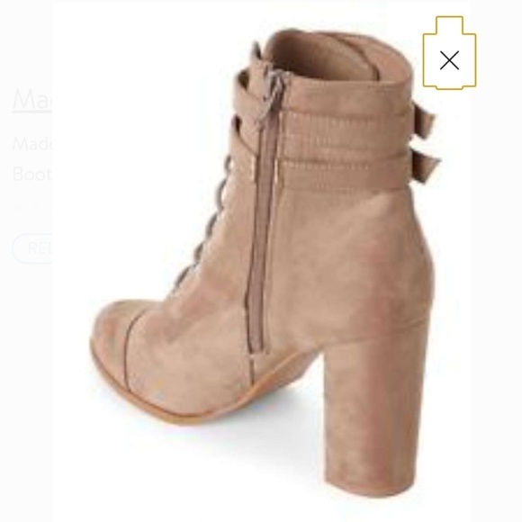 Madden Girl | Shoes | Madden Girl Chunk Heel Booties 75 | Poshmark